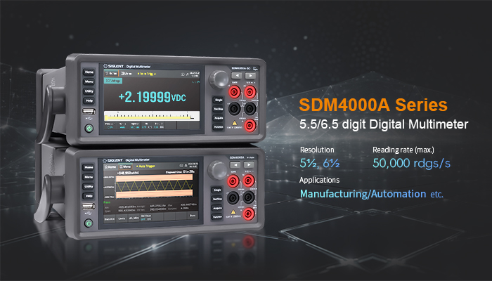 Siglent launches SDM4065A 6½-Digit Digital Multimeter with enhanced ...